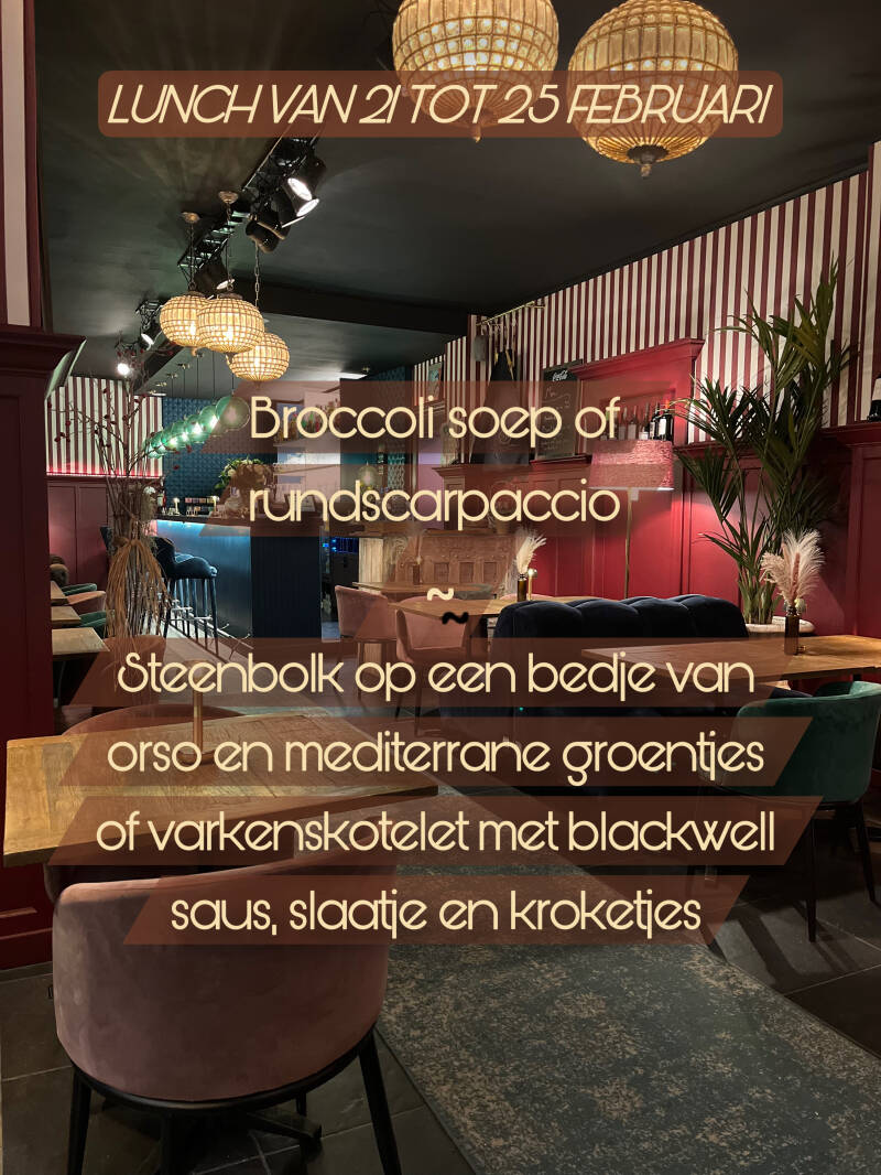 Menu | James Comptoir