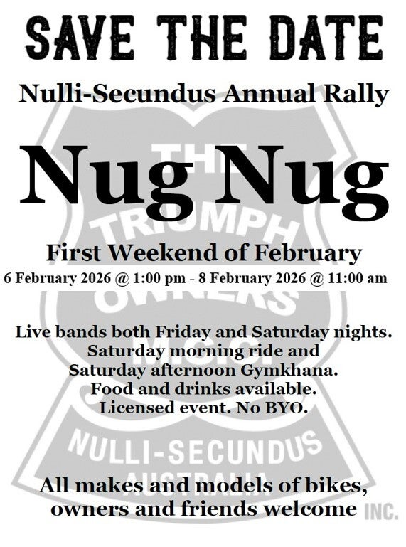 TOMCC Australia NUG NUG Rally 2026 / WATOC Rally Information | WATOC