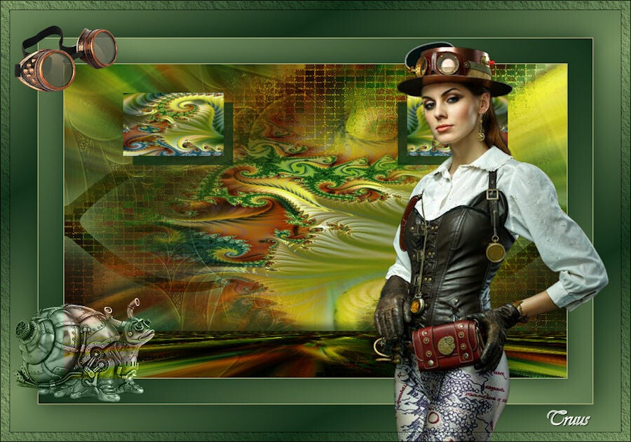 Steampunk / Animabelle lessen | werken met psp