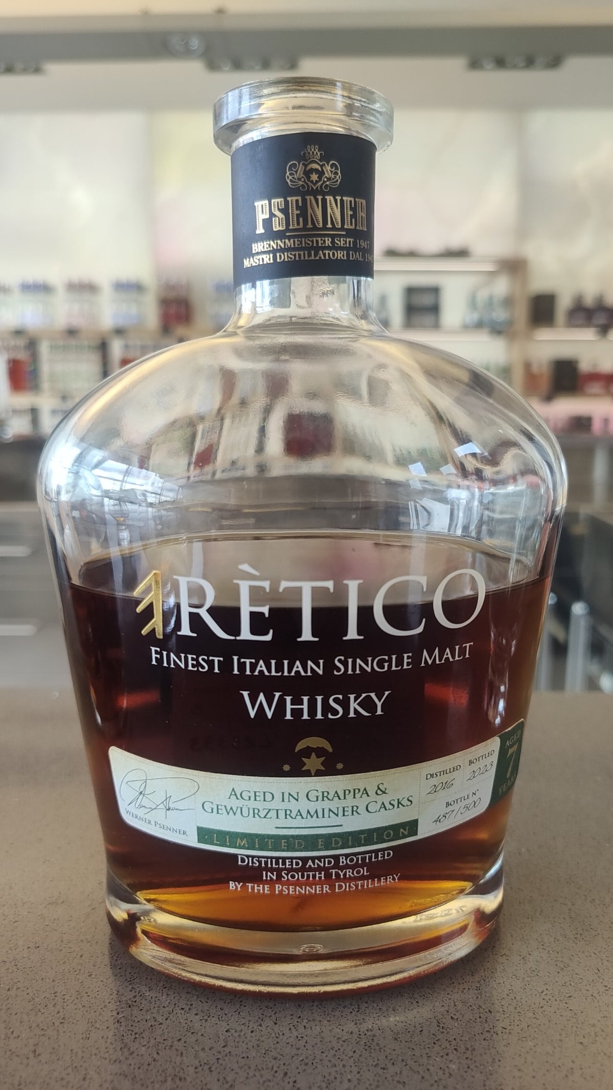 “Whisky born in a grappa cask” - Investigating eRètico at Brennerei ...