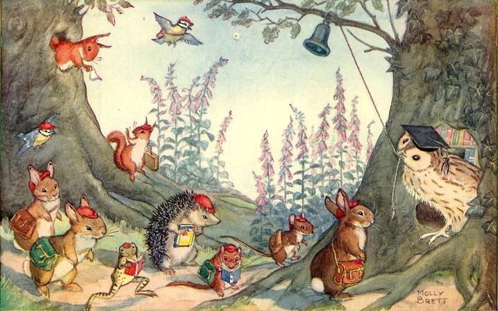 Molly Brett / Illustraties | Pasttimebooks.nl