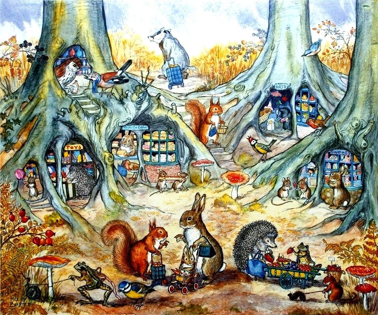 Molly Brett / Illustraties | Pasttimebooks.nl