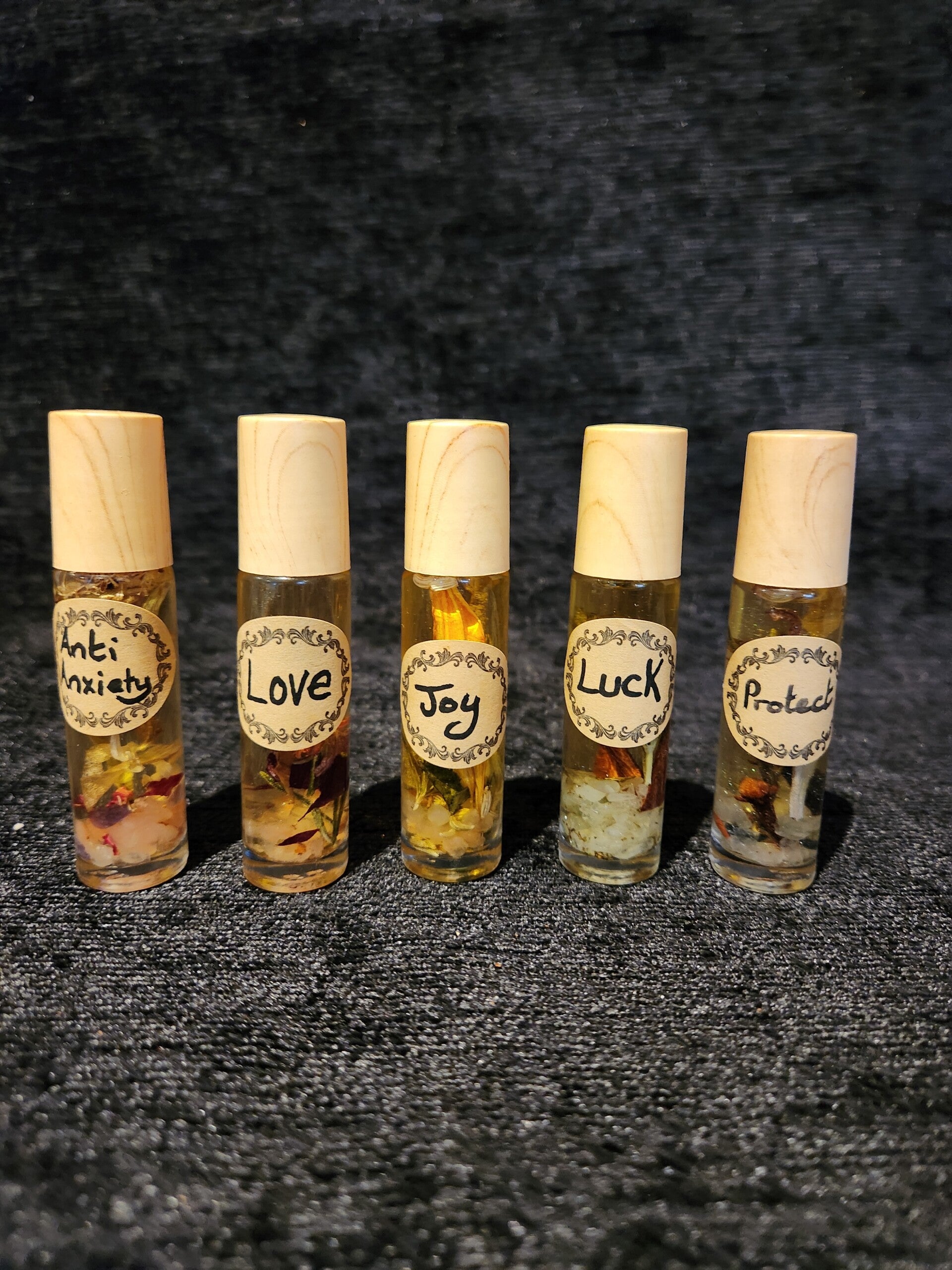 Five oil collection | A Gaelic Witchery