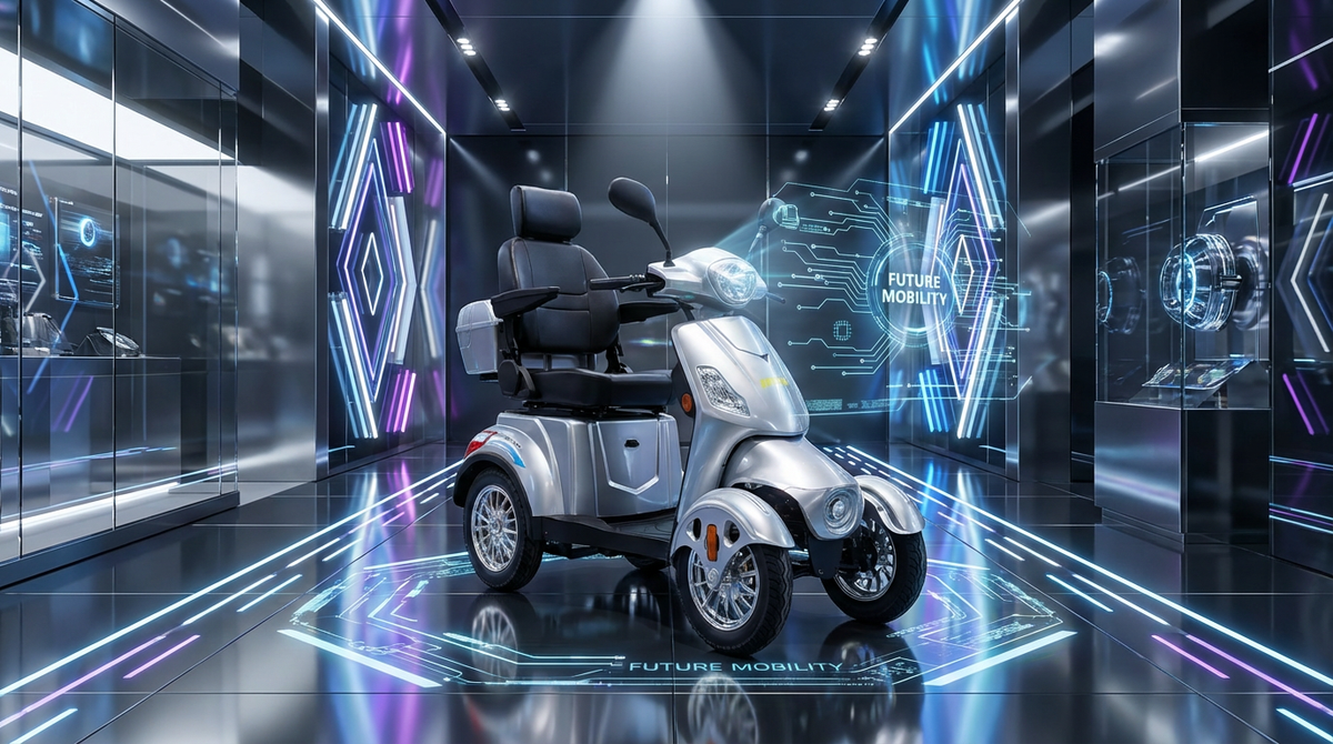 3-Wheeled vs 4-Wheeled Mobility Scooters | Viva Volt Scooter