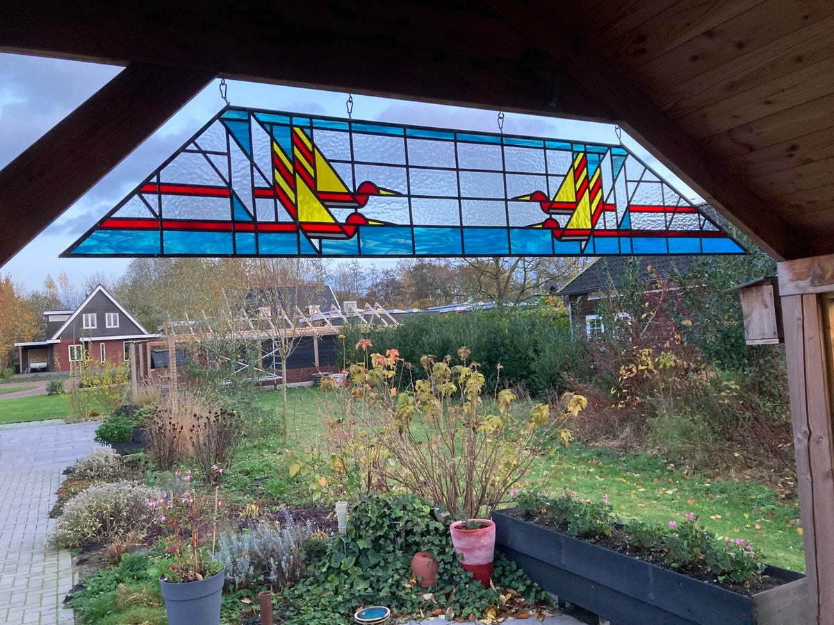 Een greep uit eigen werk | Jan ter Haar Glas in lood