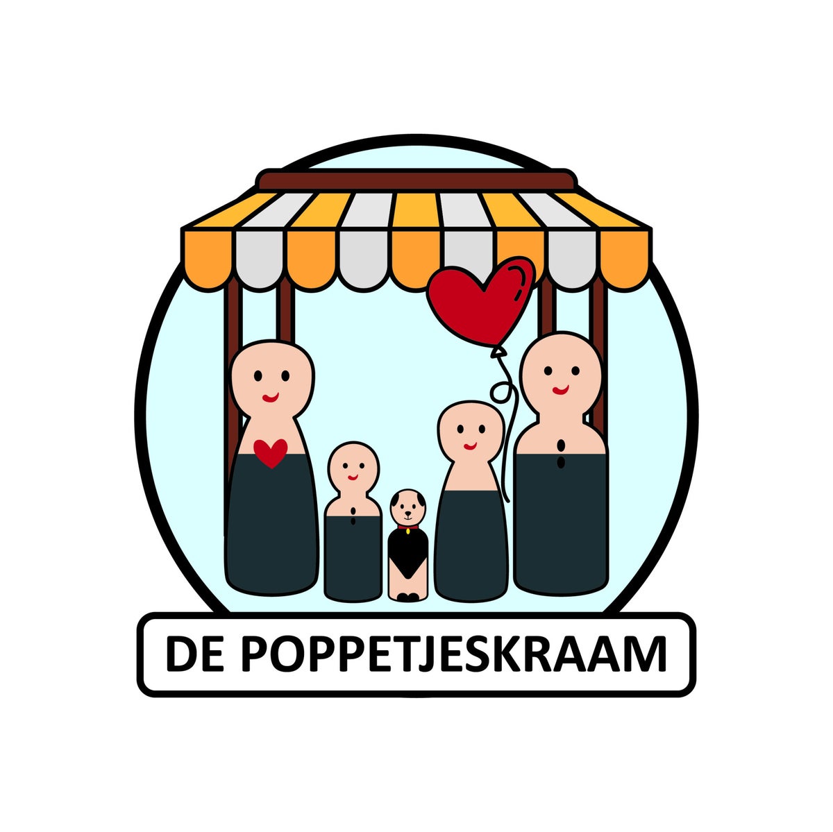 Vorm je eigen gezin met houten poppetjes l De Poppetjeskraam