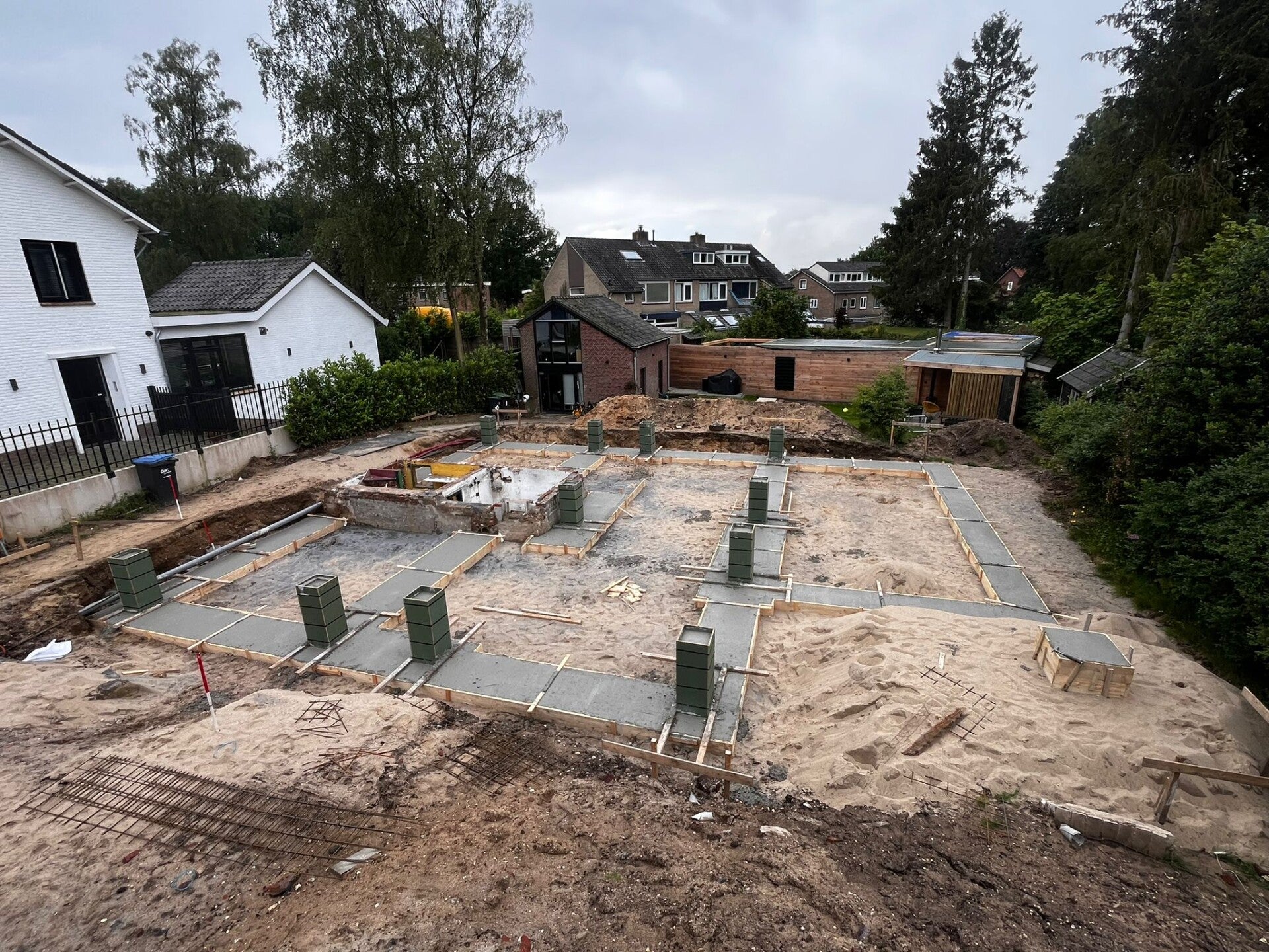 Stroken fundering / Funderingen | KBB Betonwerken | Betonvloeren ...
