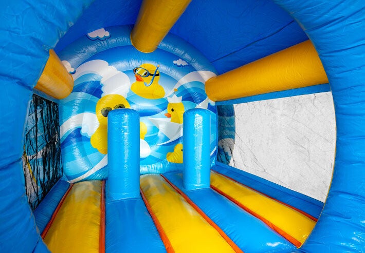 Rubber Duck Springkasteel Te Huur Zele!