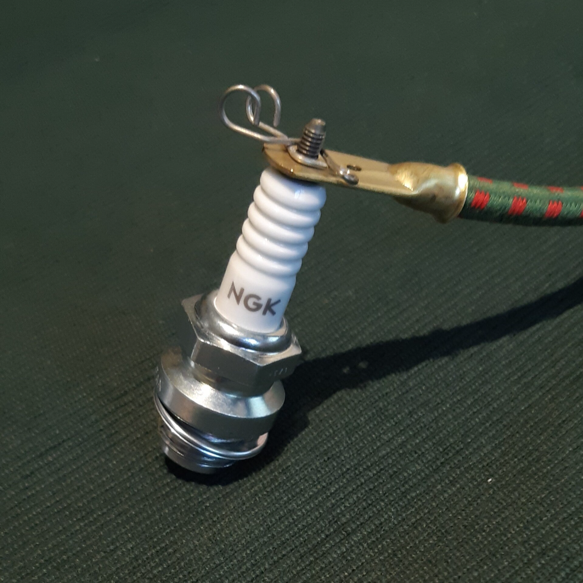 Spark Plug Connector, KLG Spring Type | Fenland Classic Motorcycles