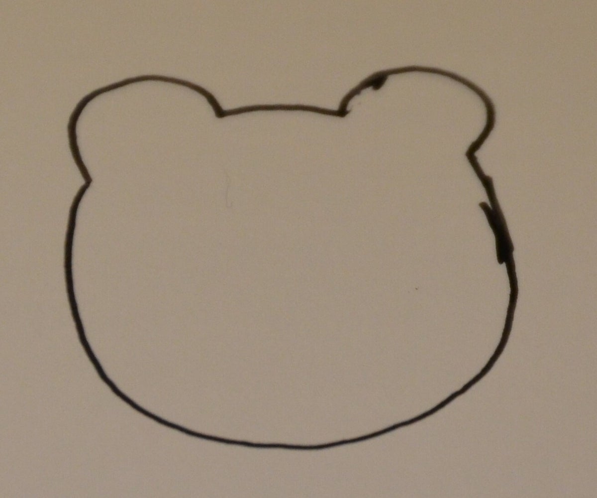 Beer met hartje / Tekenen | Knutselien