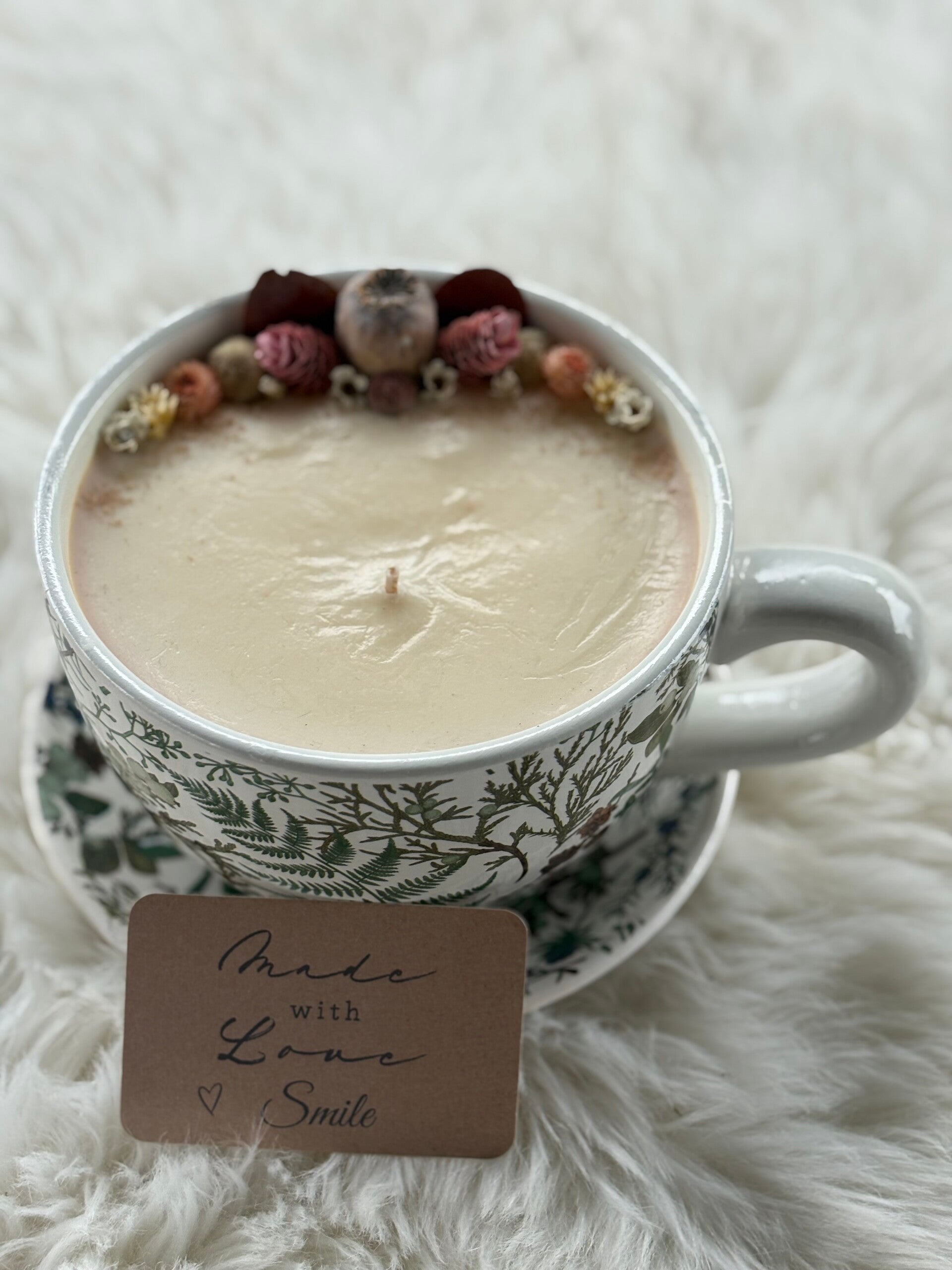 Mok Love | Smile homemade candles