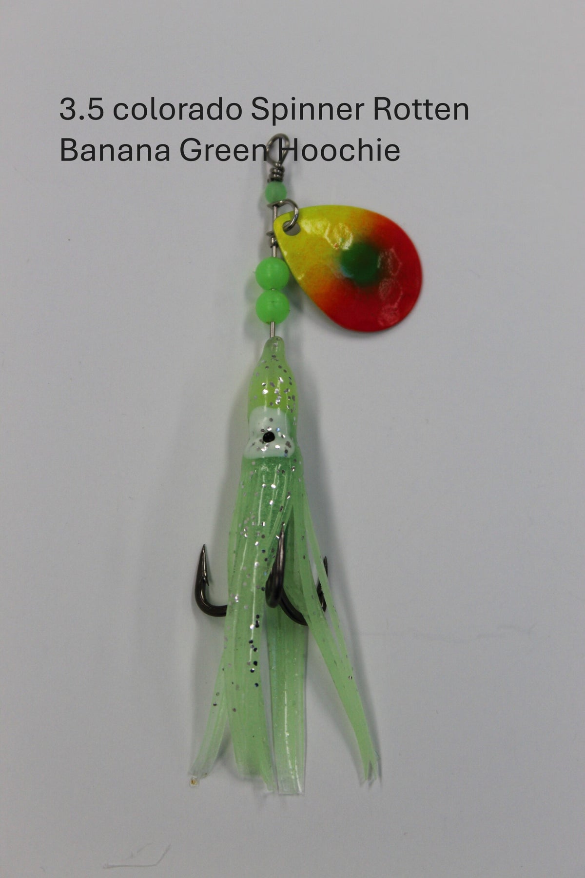 3.5 Colorado Spinner With Hoochie | Fishinnut tackle