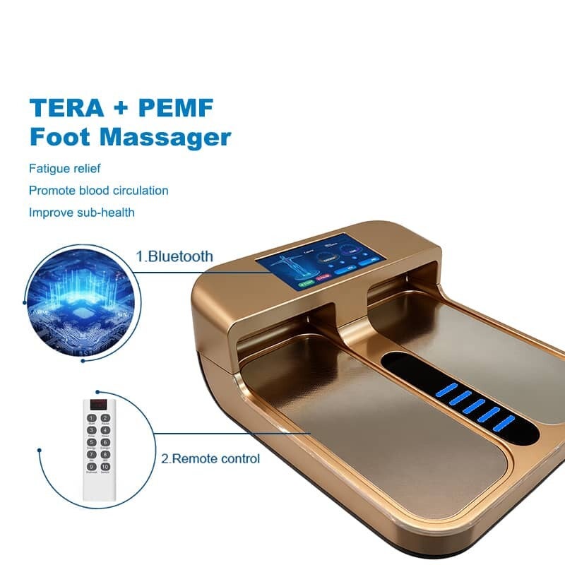 PEMF FOOT CARE DEVICE / Thiết bị chăm sóc chân bằng trường điện từ xung ...