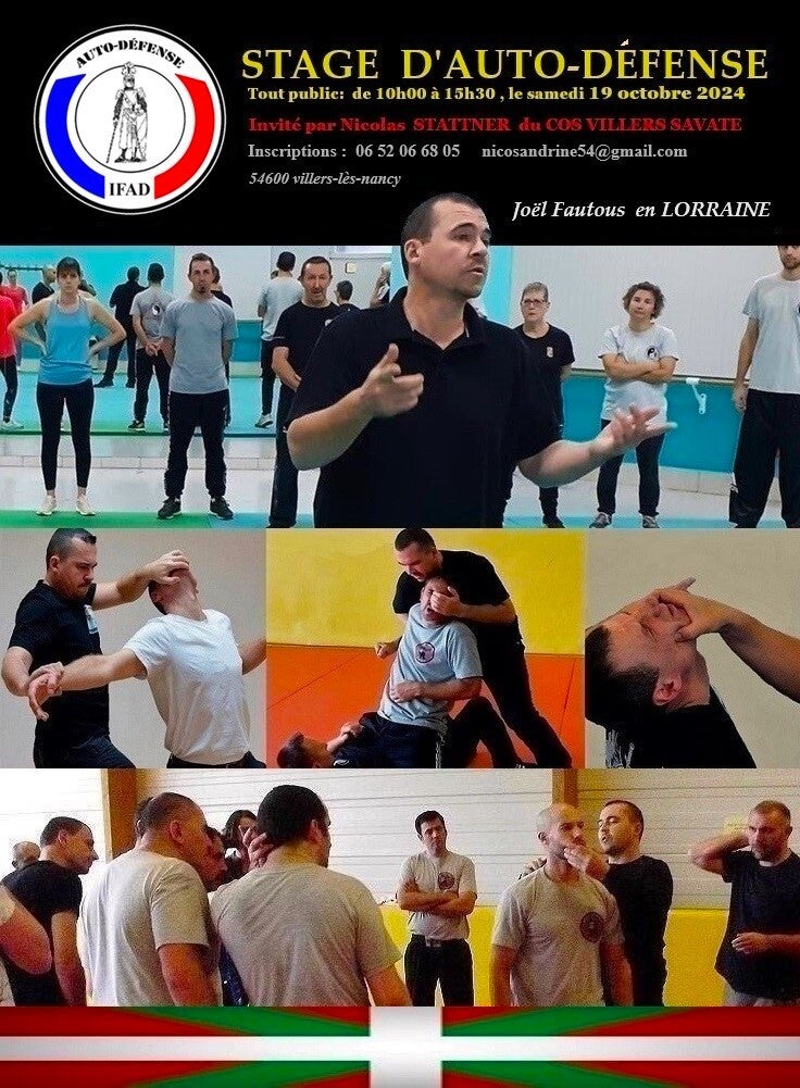 Stages | INSTITUT FRANCAIS D'AUTODEFENSE