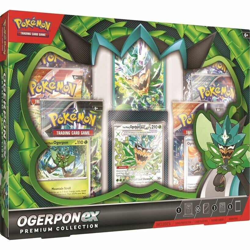 Ogerpon ex premium collection box | pokemongigant.nl