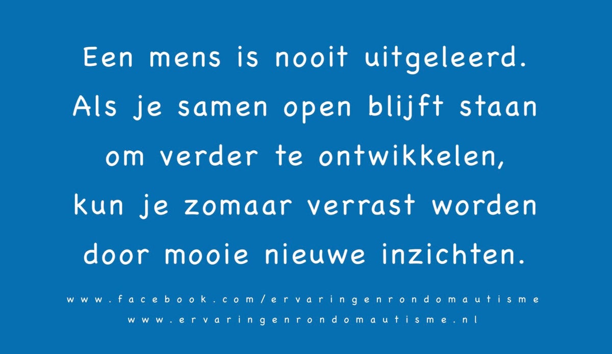 Openstaan voor nieuwe inzichten/Partner en relatie/Ervaringen rondom ...