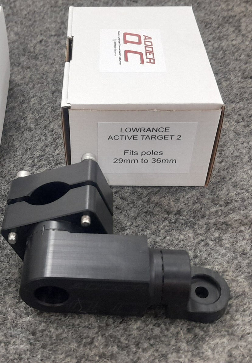 Quick Change Zero Degree transducer mount to suit Lowrance Active ...