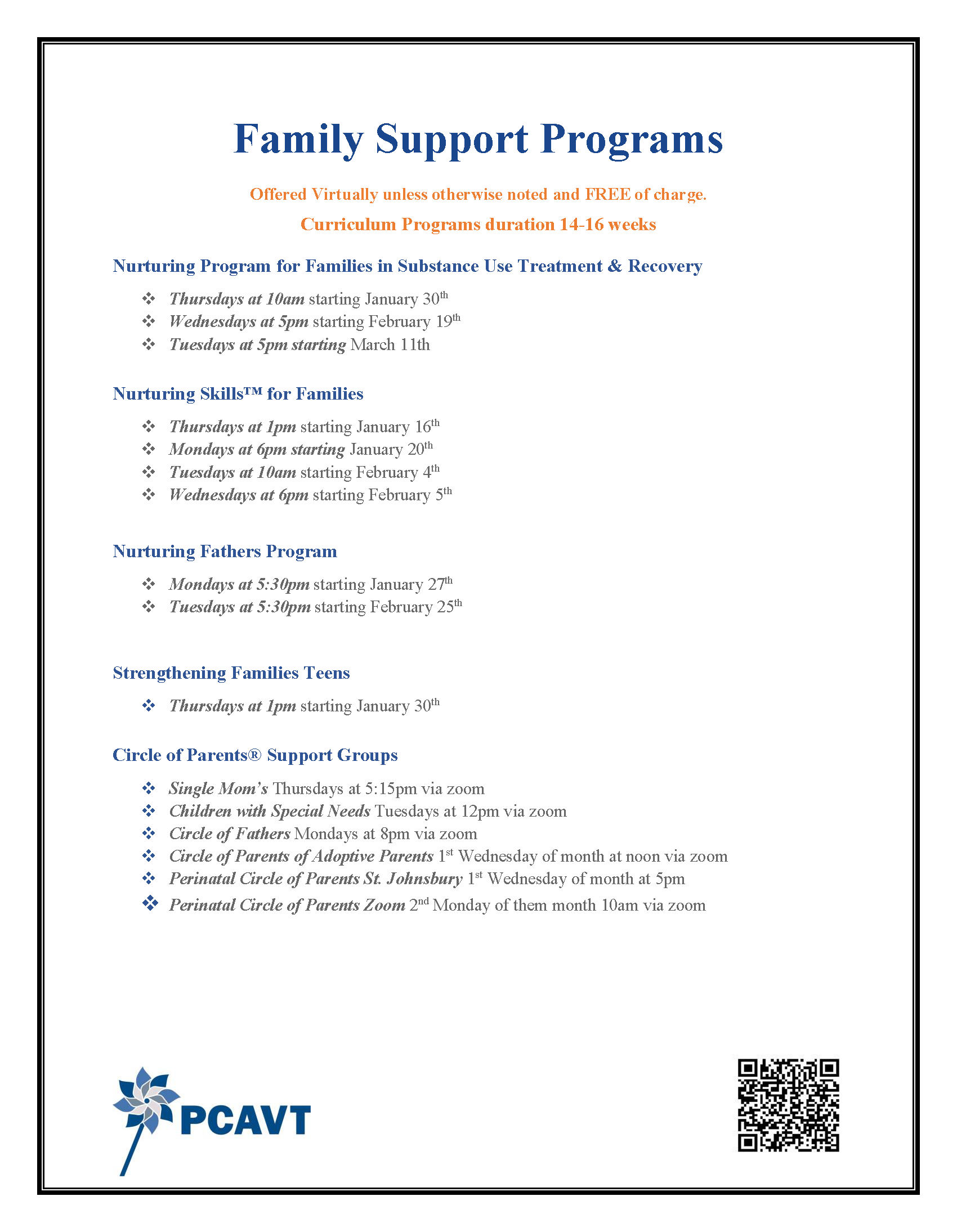 Training Opportunities / Resources | SEVCA Head Start