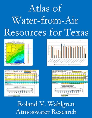 Paperback version of "Atlas of Water-from-Air Resources for Texas" now ...