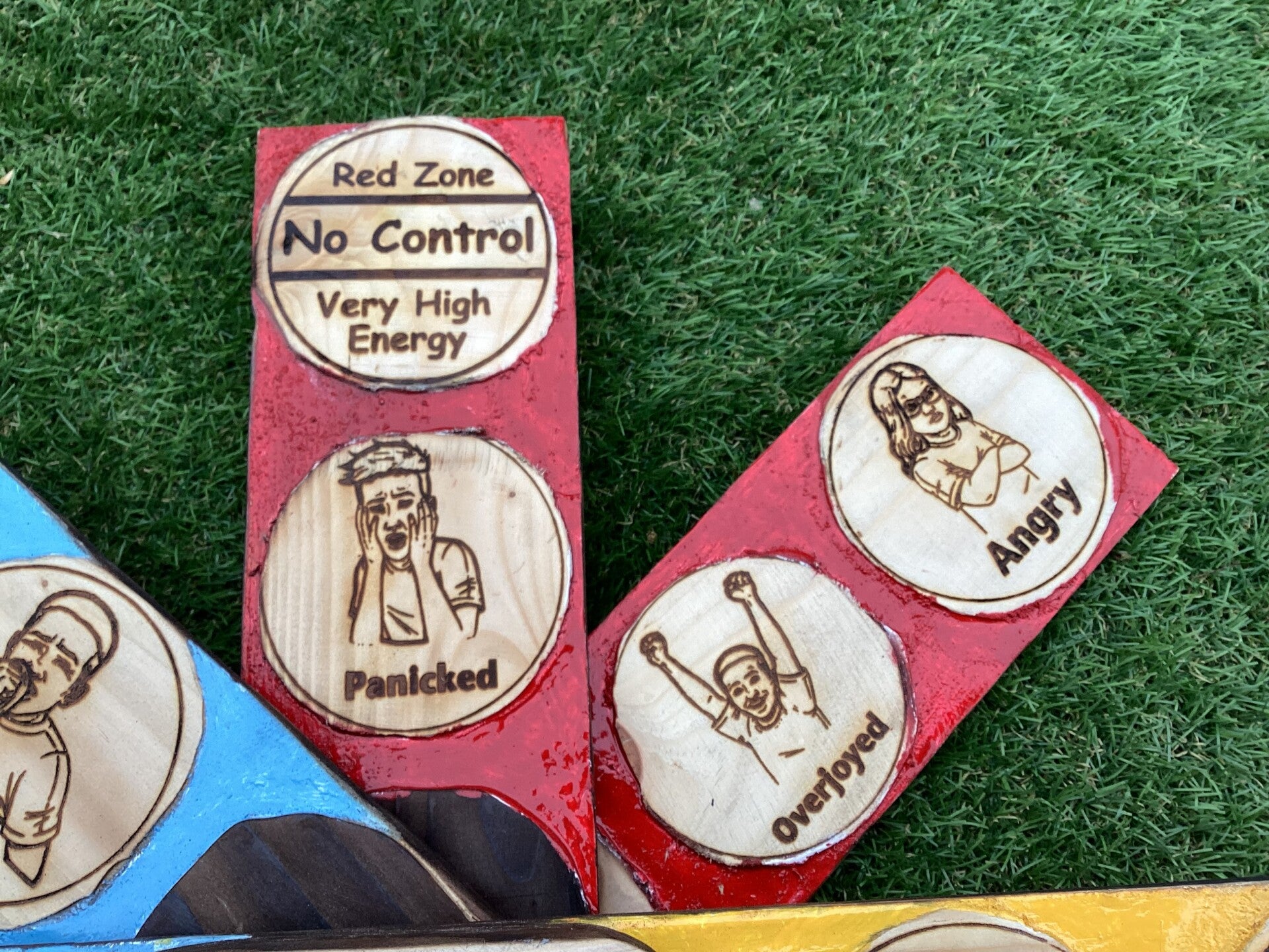 Zones of Regulation sign | Forest School Signs