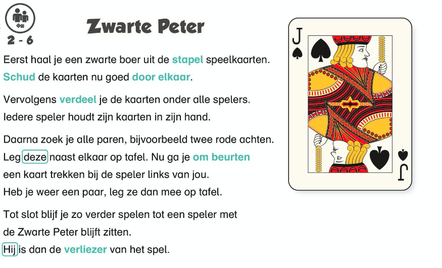 zwarte peter | DonBoscoBasisHalle Leerjaar 2