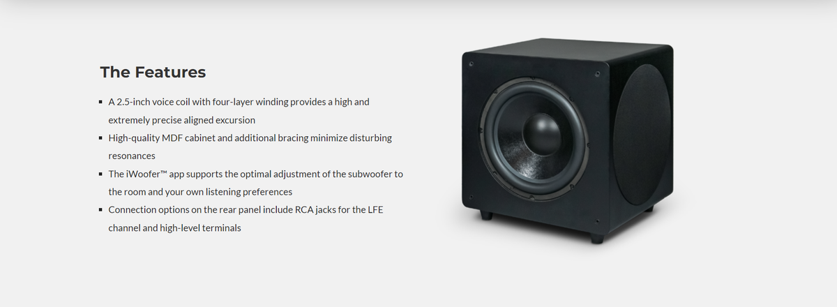 StereoWise: Subwoofer - Velodyne / StereoWise: Subwoofers / Sources ...