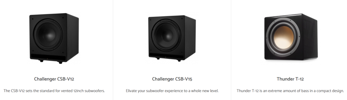StereoWise: Subwoofer - DYNAVOICE / StereoWise: Subwoofers / Sources ...
