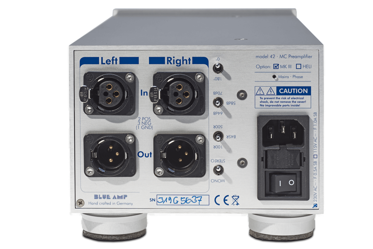StereoWise: Phono Amps. - Blue Amp / StereoWise: Phono Amplifiers ...