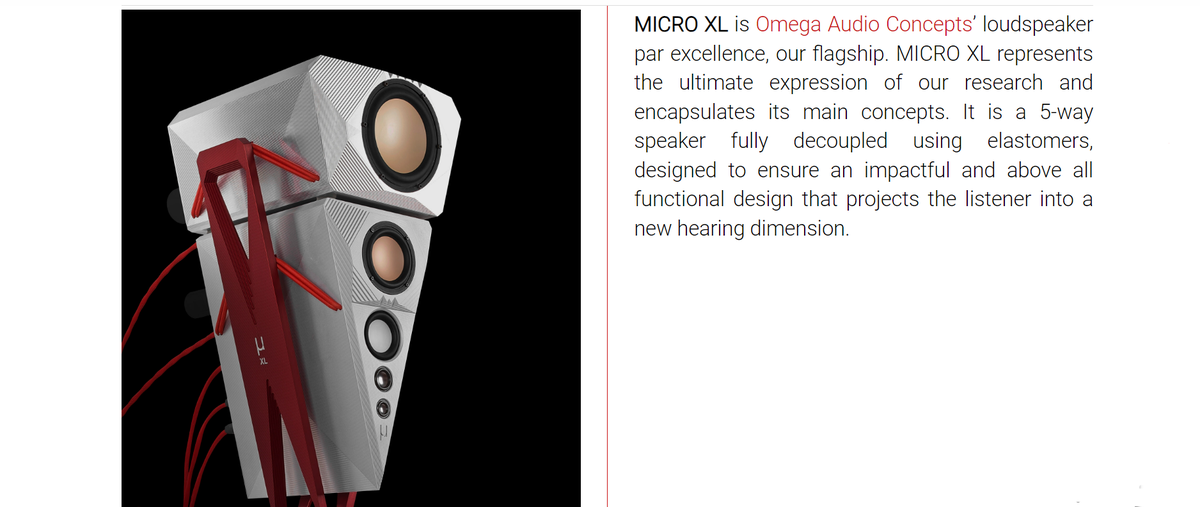 StereoWise: L.Speaker - Omega A.Concepts / StereoWise: Loudspeaker - O ...