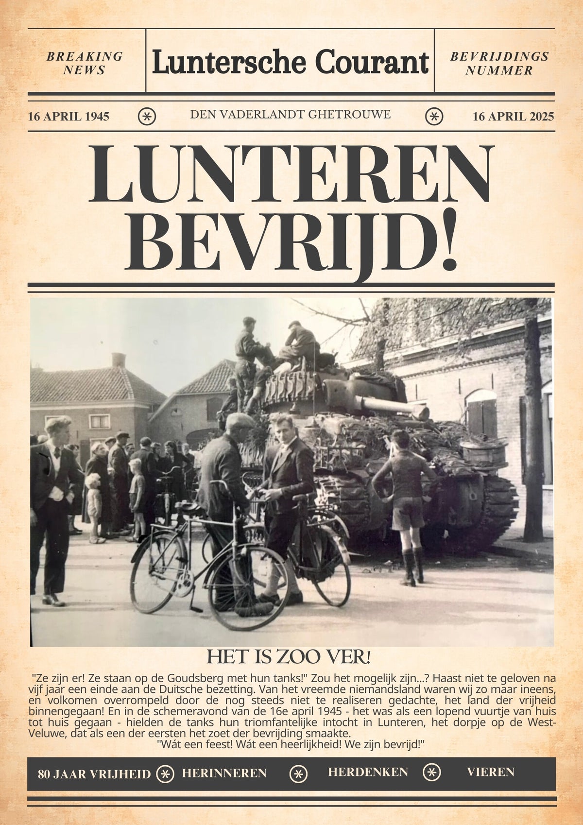 Programma | Lunteren Bevrijd