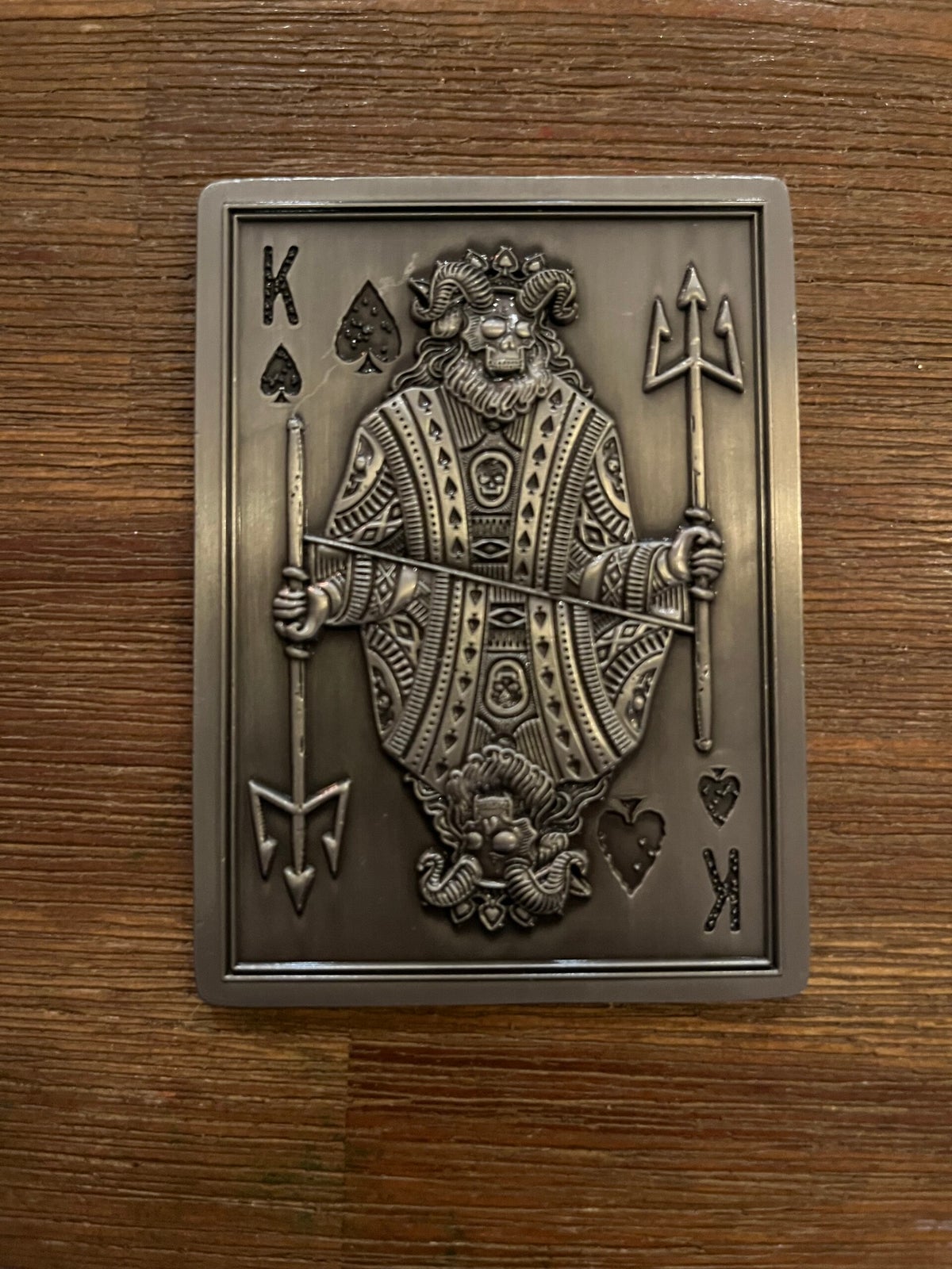 666 Playing Cards 5th Anniversary Metal Card by Riffle Shuffle | Dutch ...