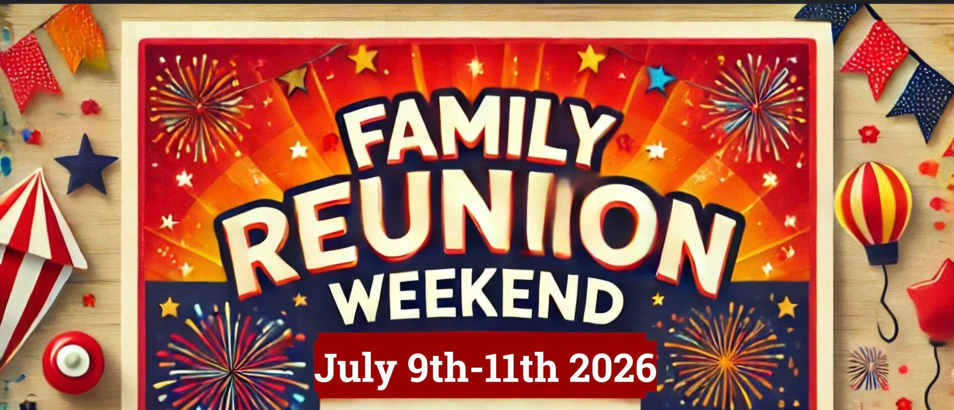 Event Schedule | Family Reunion 2026