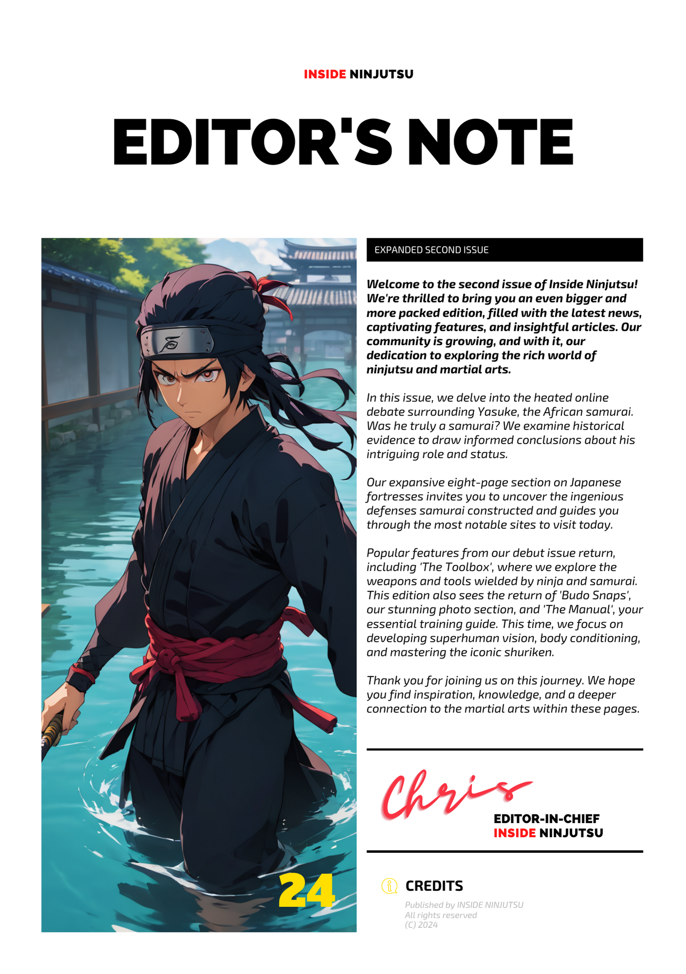 Inside Ninjutsu | Issue #2 / Products | Inside Ninjutsu