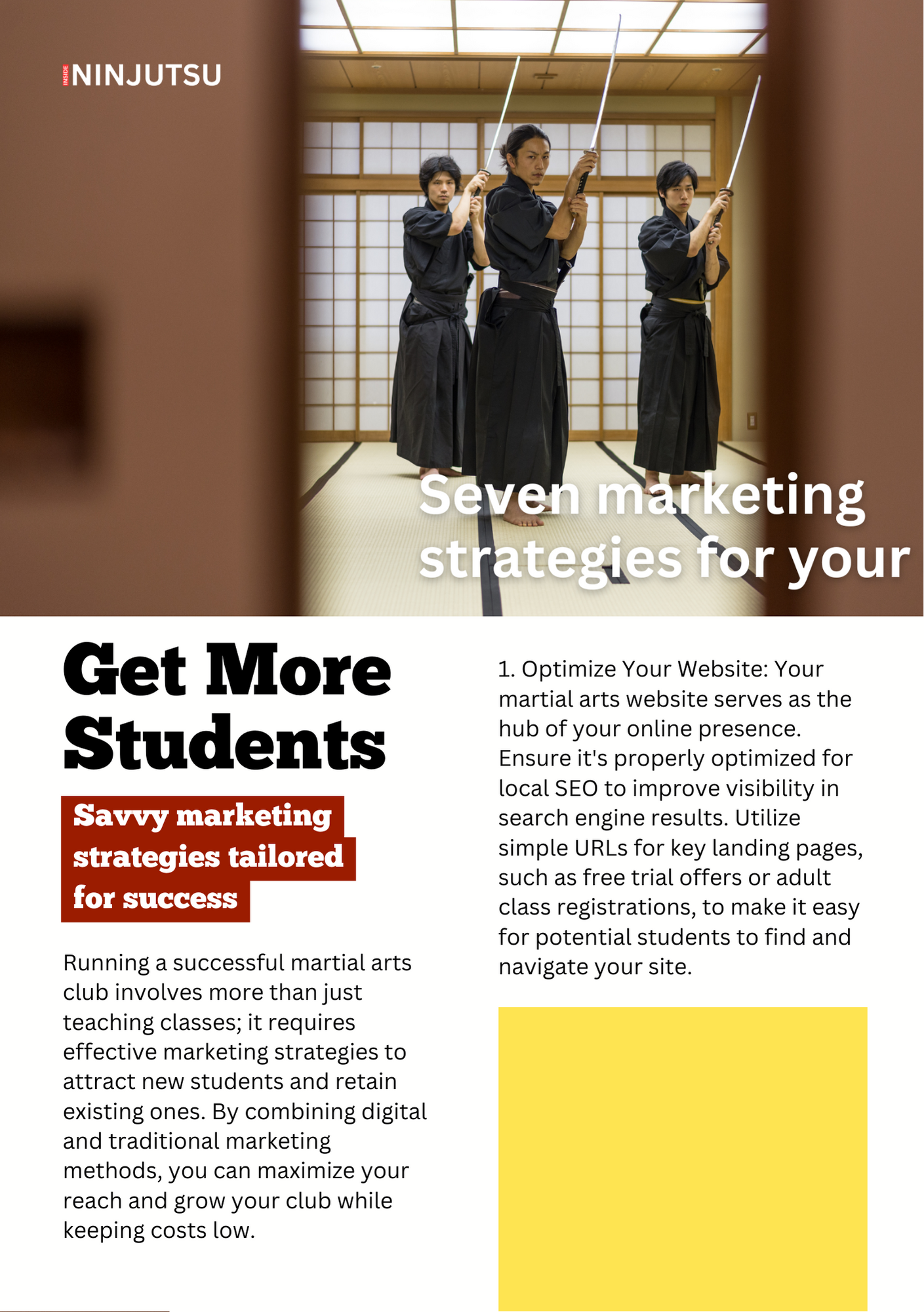 Inside Ninjutsu | Issue #2 / Products | Inside Ninjutsu