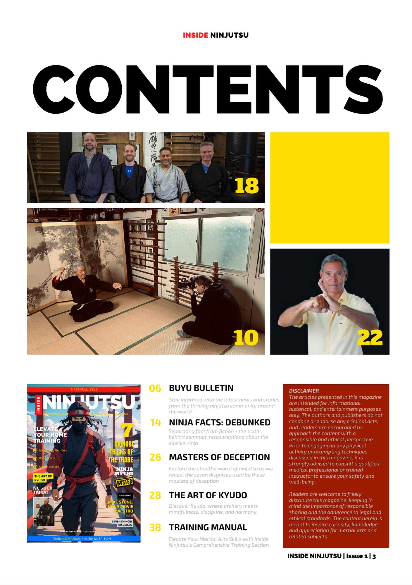 Inside Ninjutsu Magazine Releases Inaugural Issue / Products | Inside ...