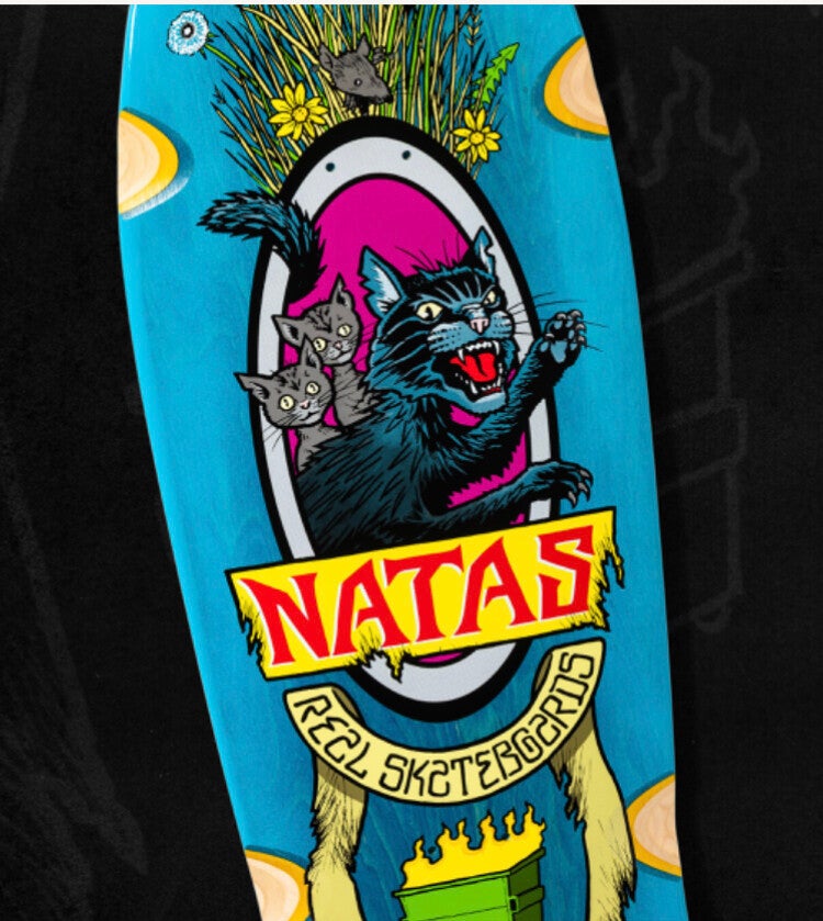 Real Skateboards Natas Kaupas Skateshop Day Deck 2025 - 10.89" | Wood ...