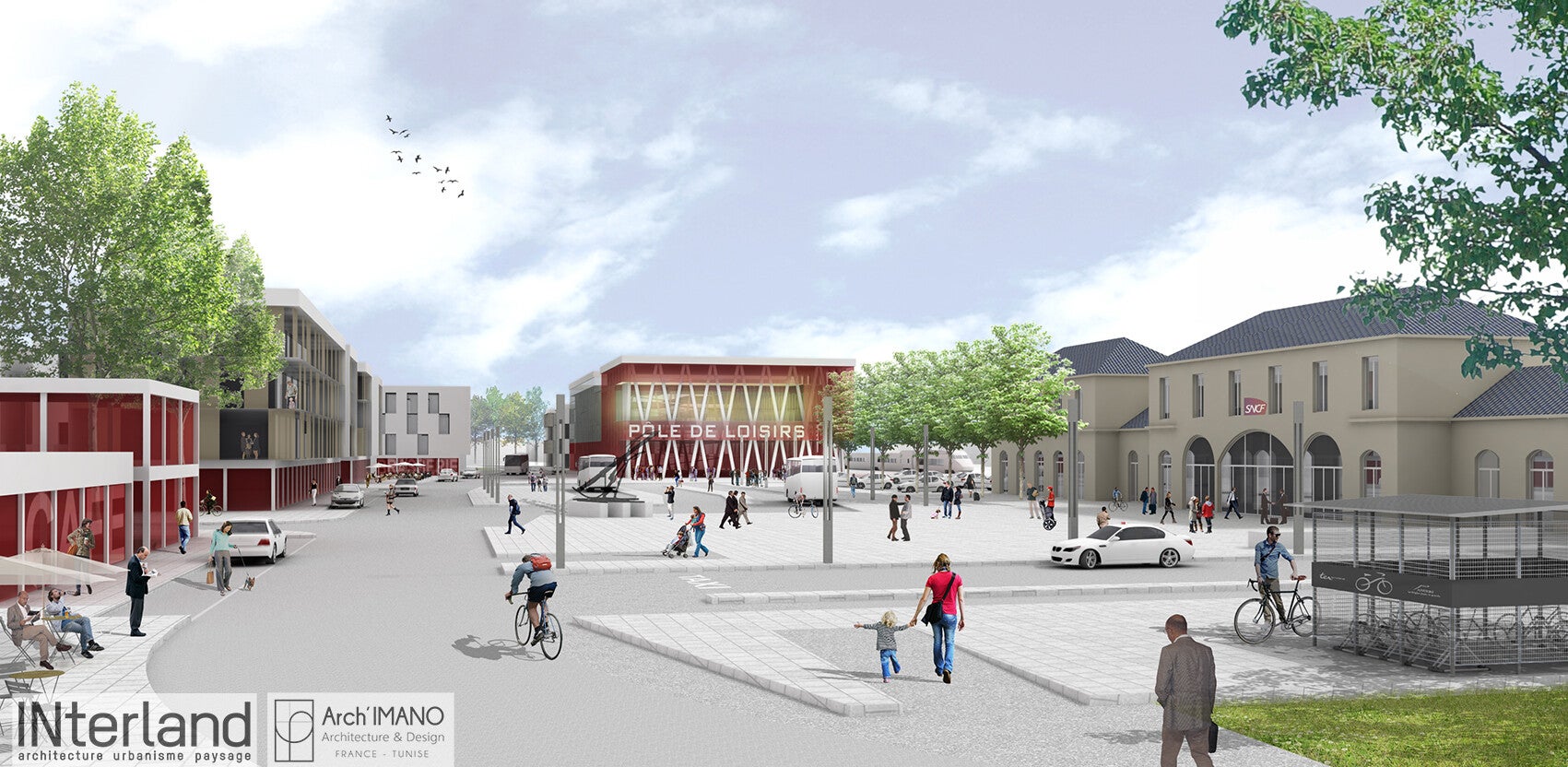 Projets urbains / Paysage / Portfolio | ARCH'IMANO Architecture & Design