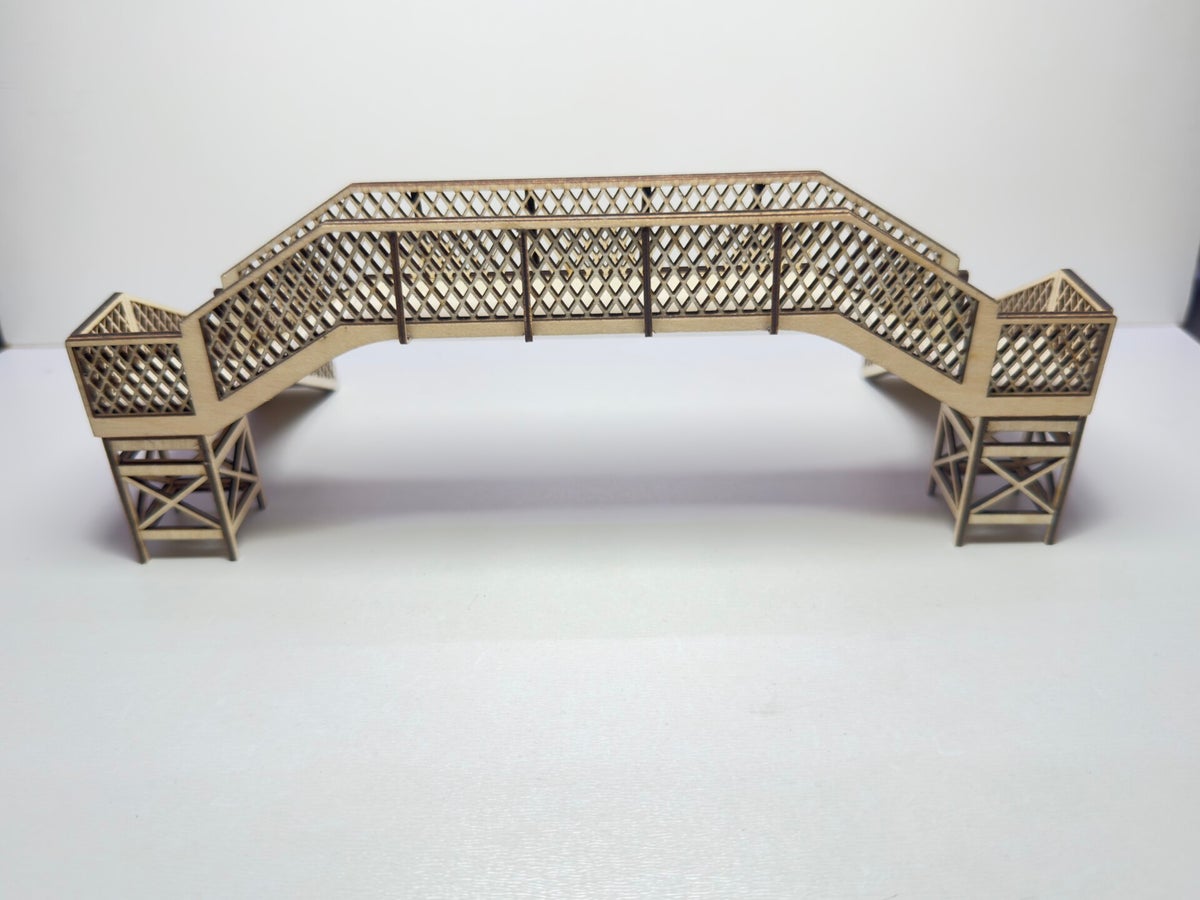 Lattice Style Platform Bridge. v.B14 | cheekytek