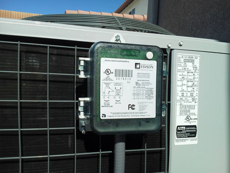 SCE turning on and off my air conditiioner - Troubleshooting