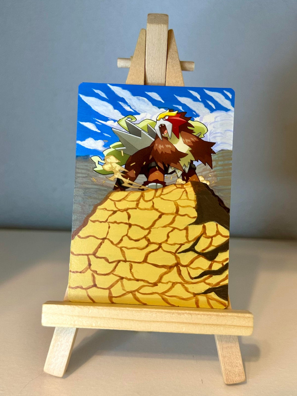 Entei Full Art Card | JayPokePaints