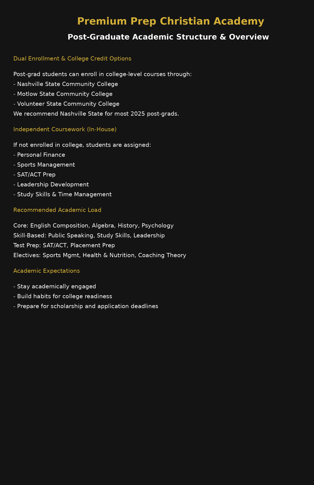 Premium Prep Academy | Nashville Prep & Post-Grad School