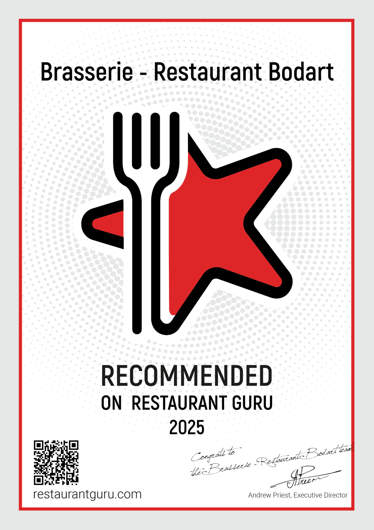 Brasserie - Restaurant Bodart Namur