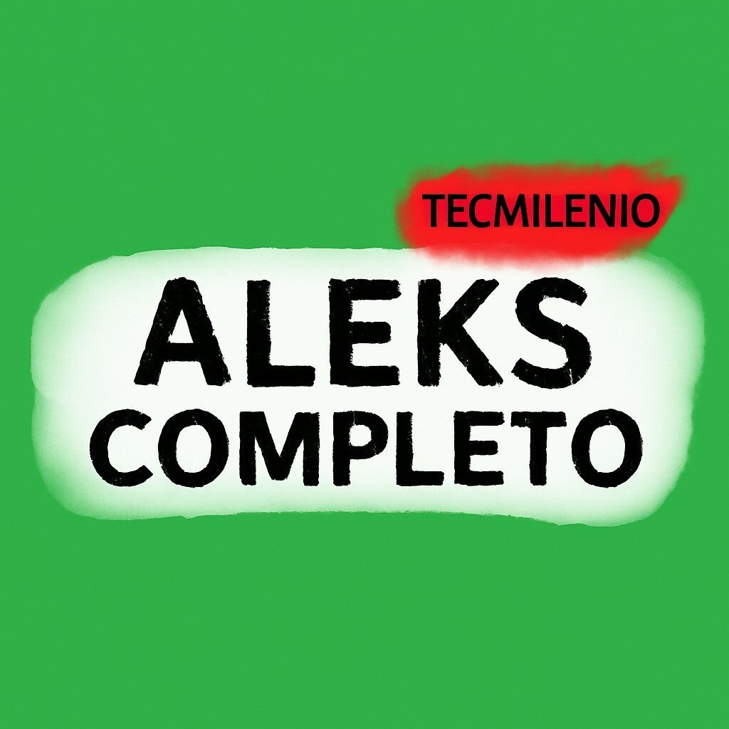 HACEMOS TU ALEKS LATAM TECMILENIO