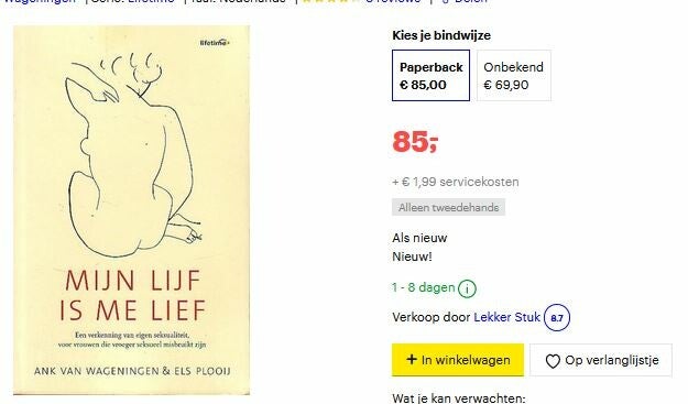 Mijn lijf is me lief, gratis download | psyboek