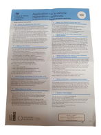 V62 Application Form | RoadTaxSolutions
