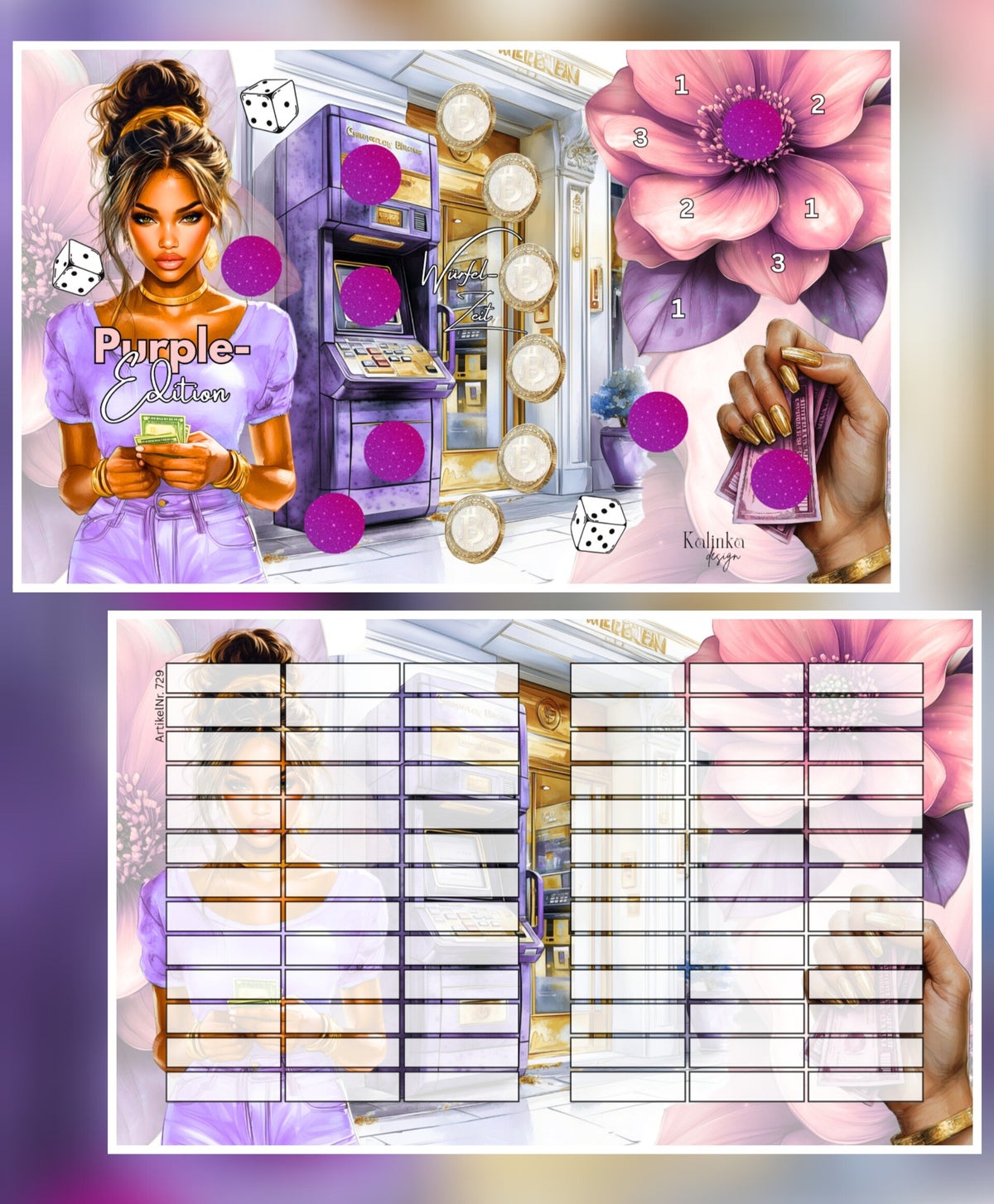 A7 - Purple Edition | Kalinka design