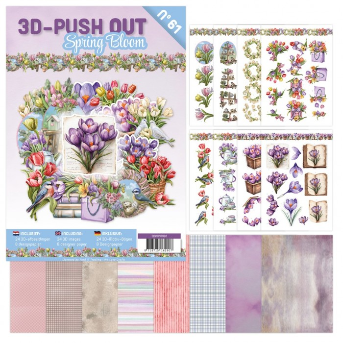 Find it Media, 3D Push out book 61, Spring Bloom- 3DPO10061 | Hobbyshop ...