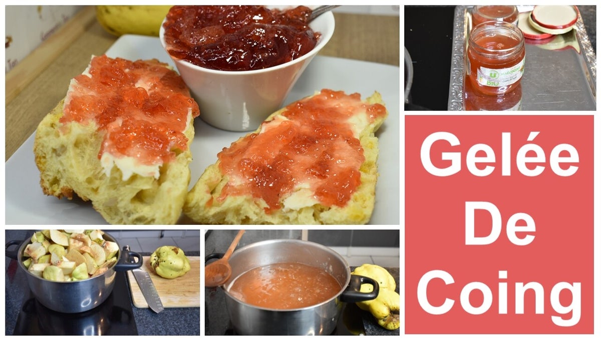 Gelée de coings - Recette de la gelée de coing allégé en sucre par ...