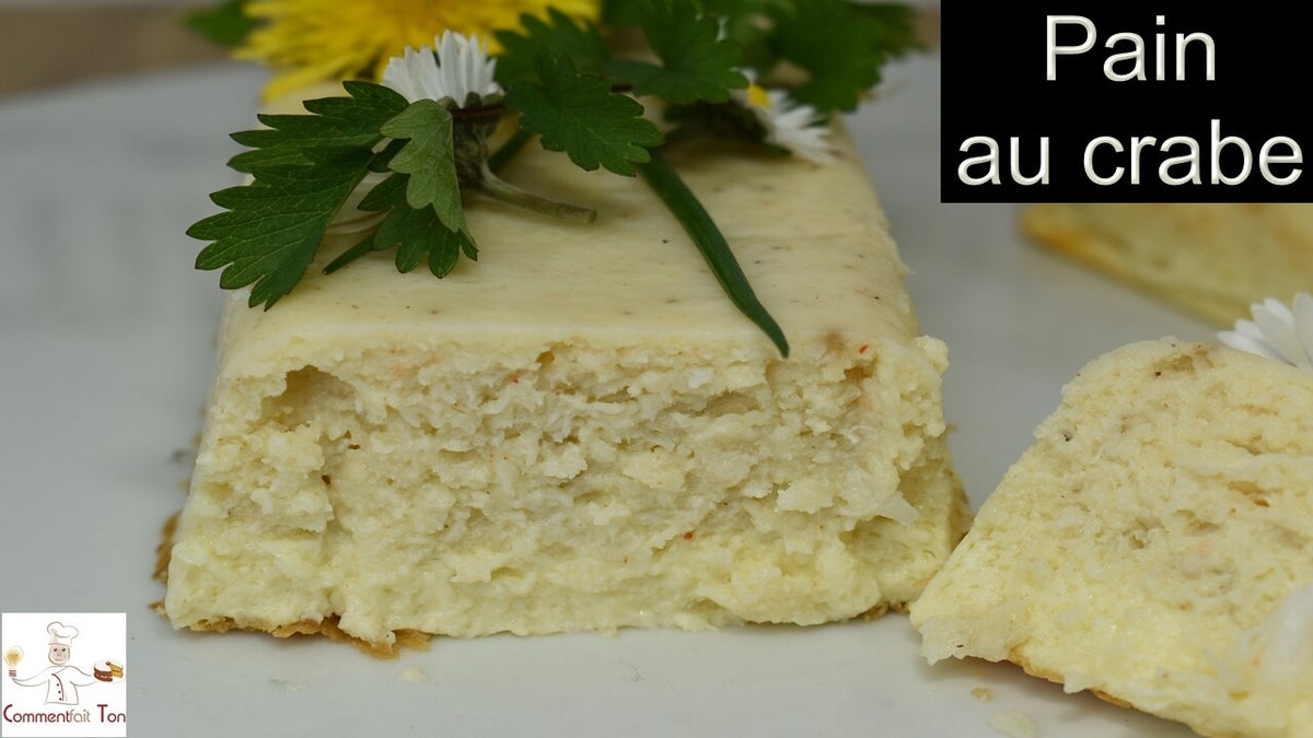 RECETTE DU PAIN AU CRABE PAR COMMENFAIT TON