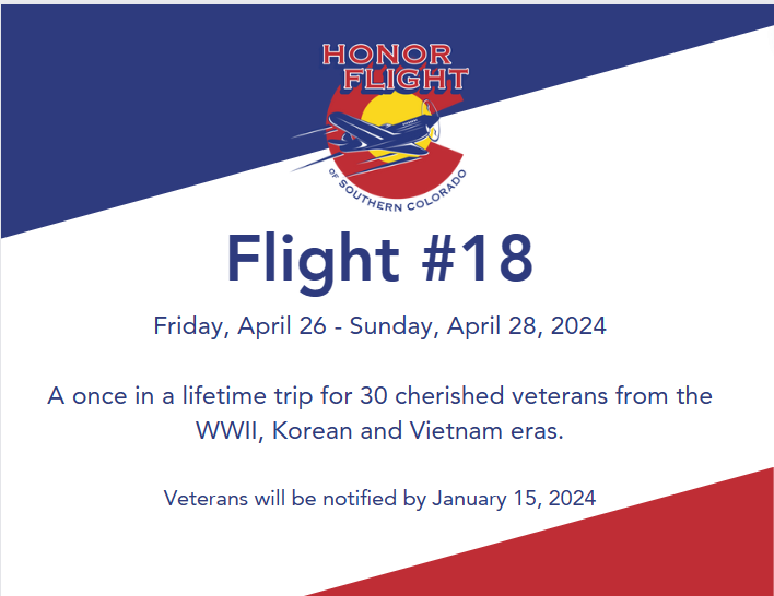 Events | Honor Flight of Southern Colorado